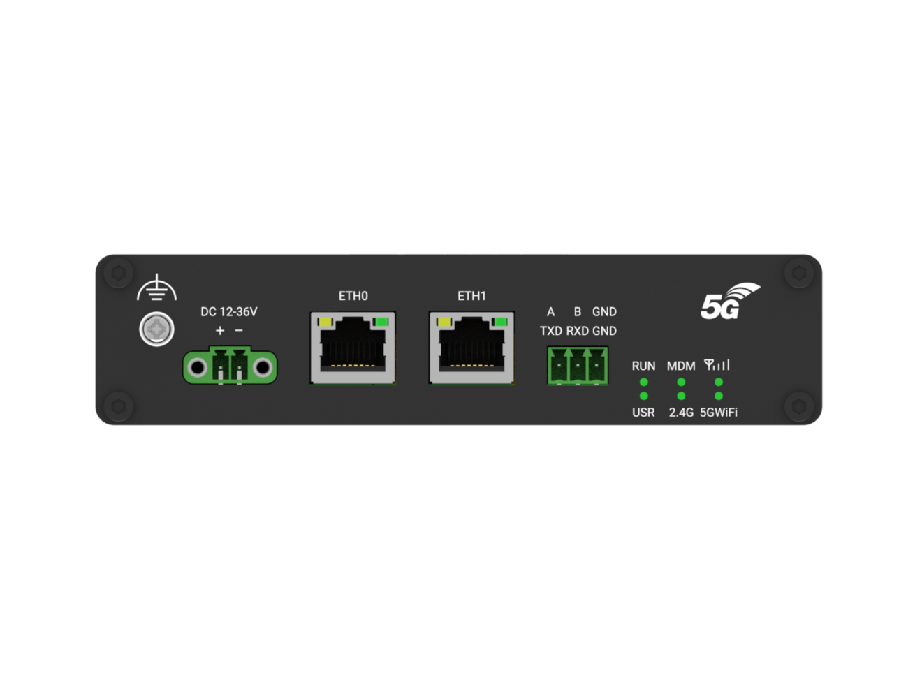 Robustel R5020 Lite 5G Router, Dual SIM, 2 Ethernet Ports, Wi-Fi - Linkwave